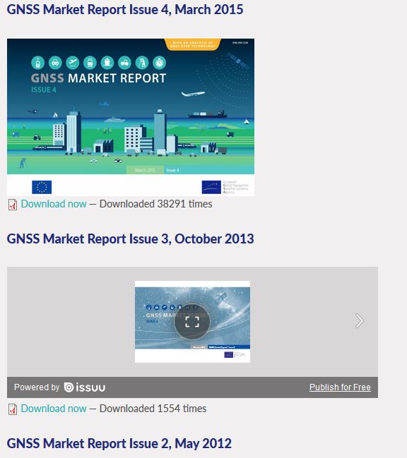 GNSS Market Report | European GNSS Service Centre